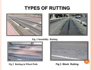 Rutting In Flexible Pavement ppt | PPT