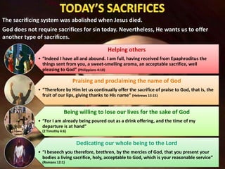 03 sacrifices | PPT