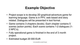 Project Scope Management | PPT