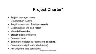 Project Scope Management | PPTX