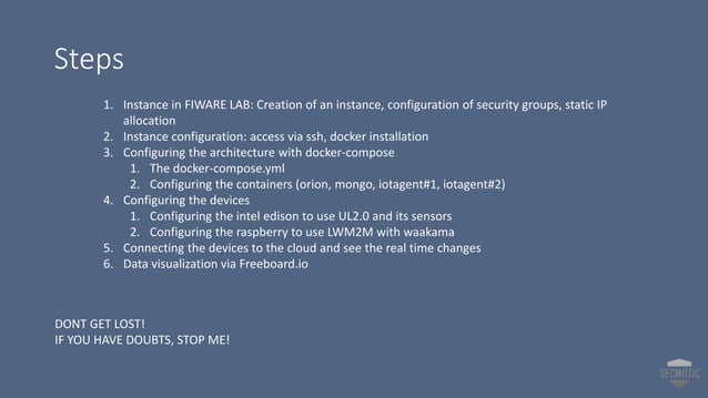 Developing an IoT System FIWARE Based from the Scratch | PPTX | Internet | Computing