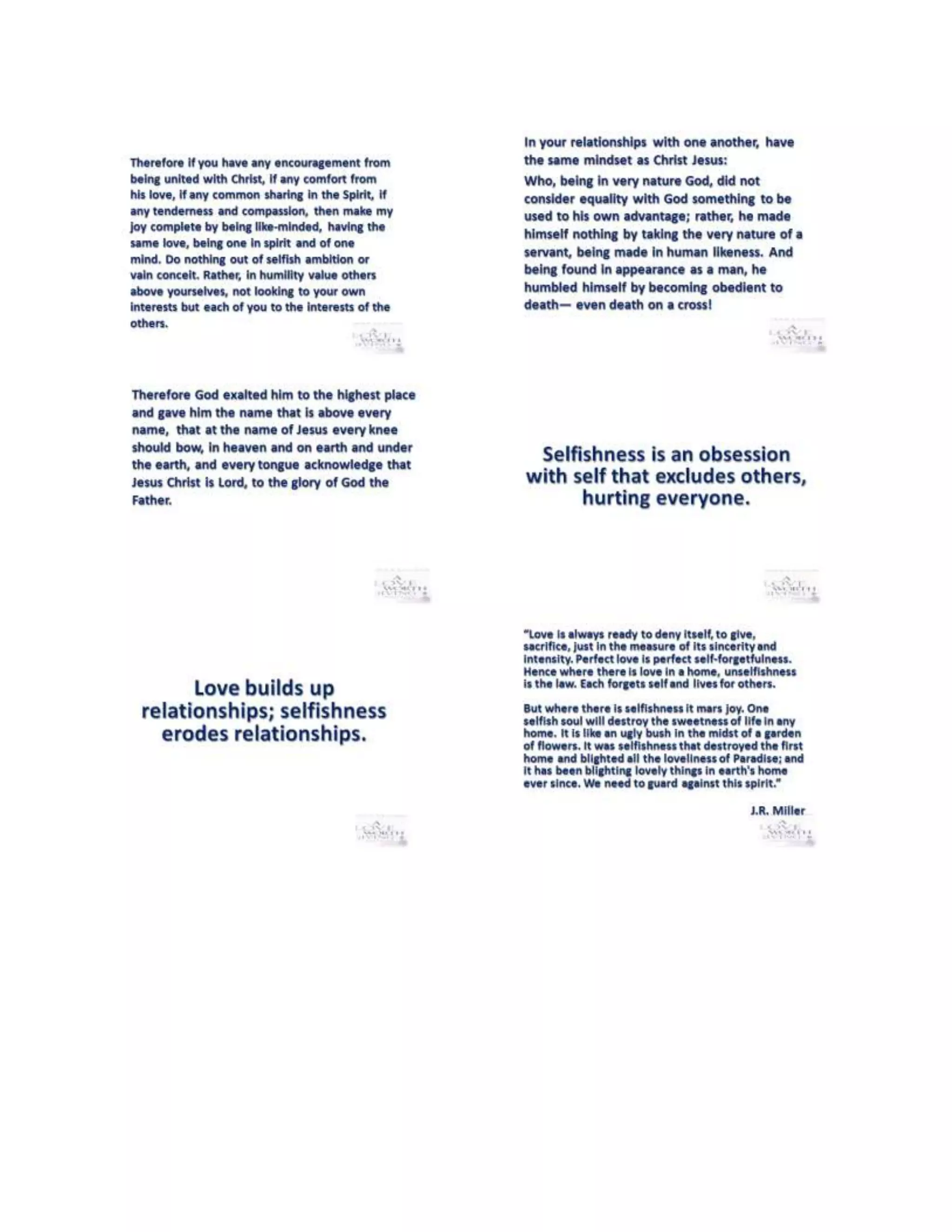 03 selfishness | DOCX