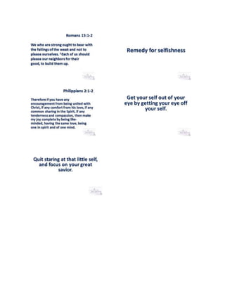 03 selfishness | DOCX