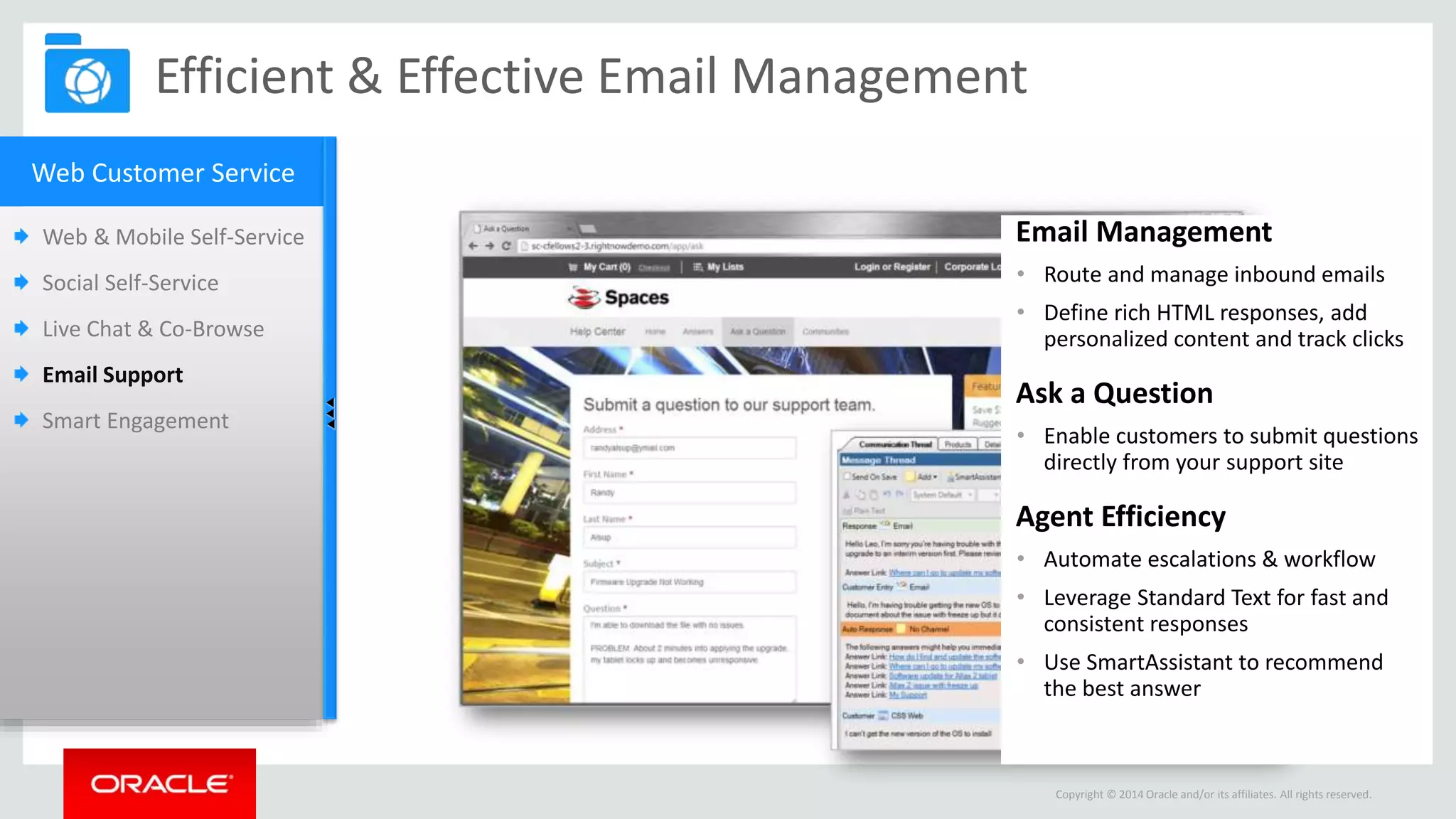 Oracle Service Cloud overview | PPTX