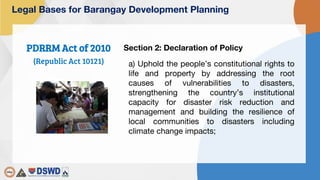03 Session 1 - Legal Bases and Principles for Barangay Development ...