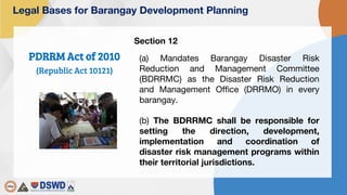 03 Session 1 - Legal Bases and Principles for Barangay Development ...
