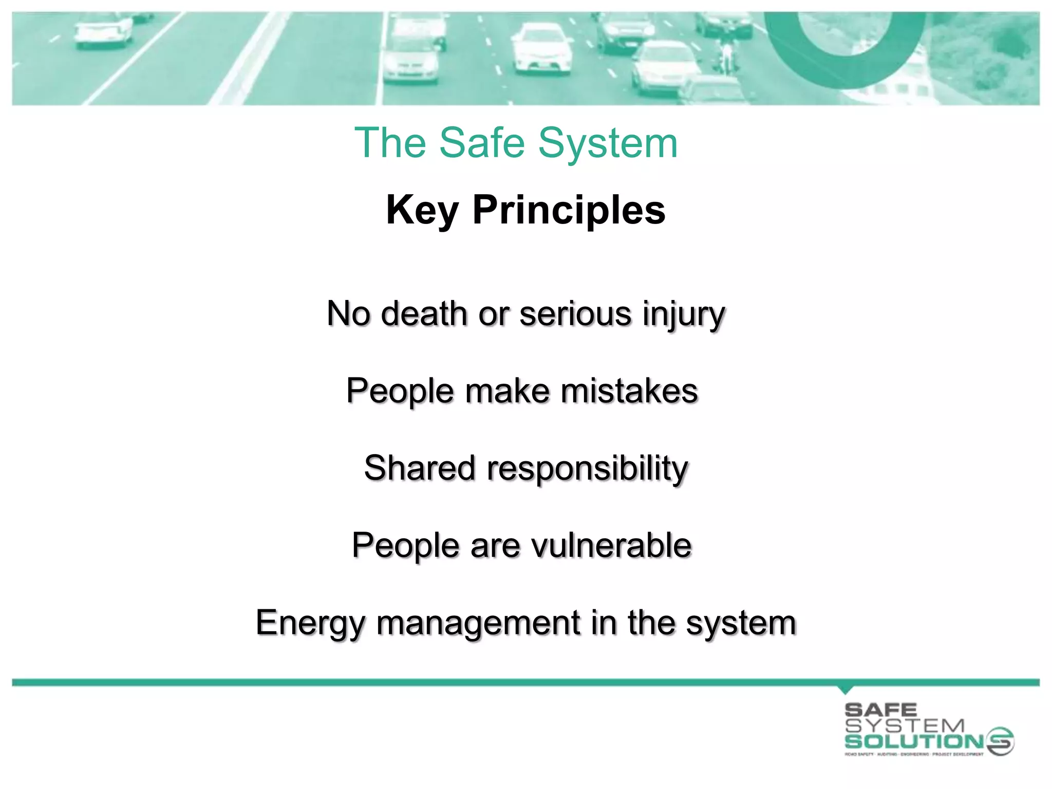 Safe System Assessments and Road Safety Audits | PPTX | Business ...