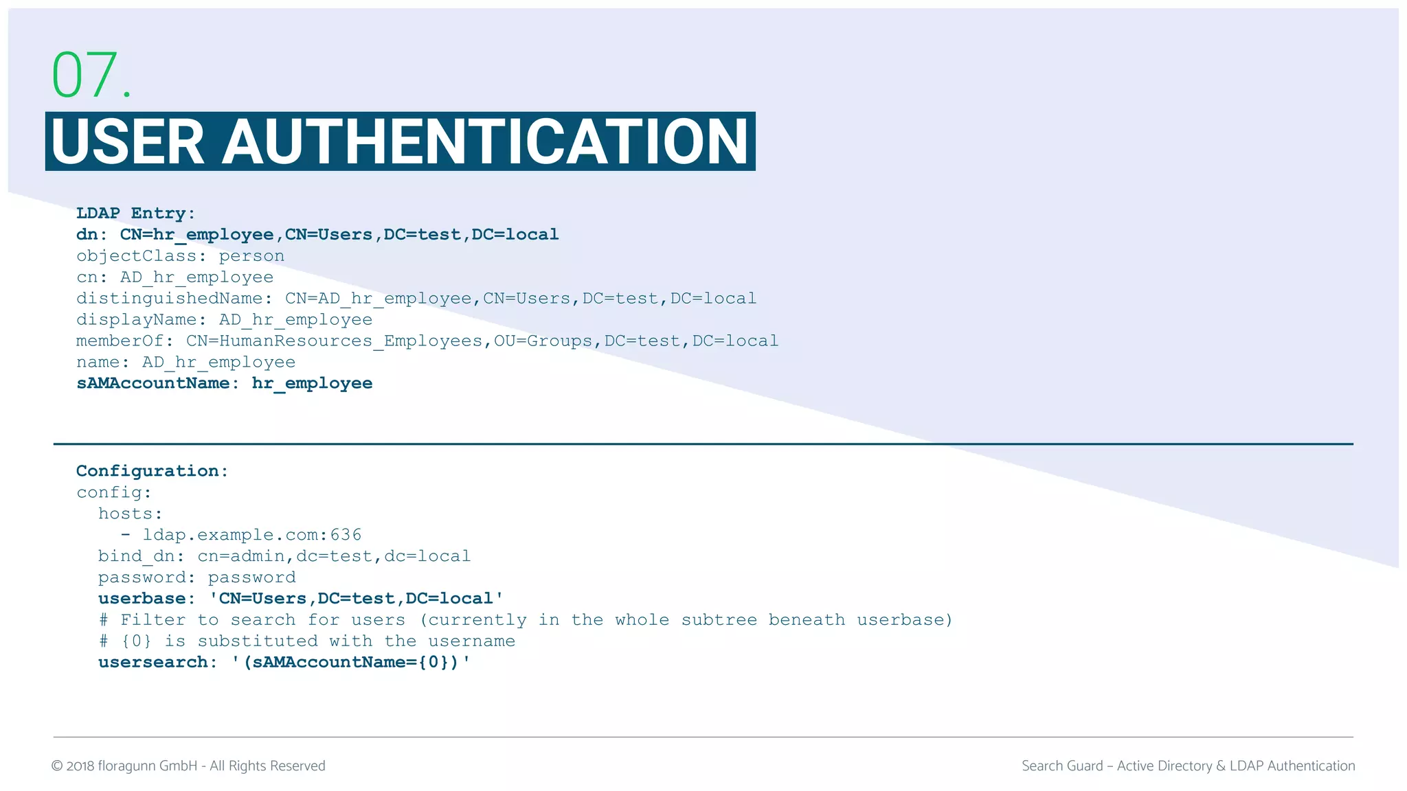 Active Directory And Ldap Security For Elasticsearch Ppt