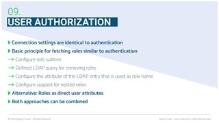 Active Directory & LDAP | Security for Elasticsearch | PDF