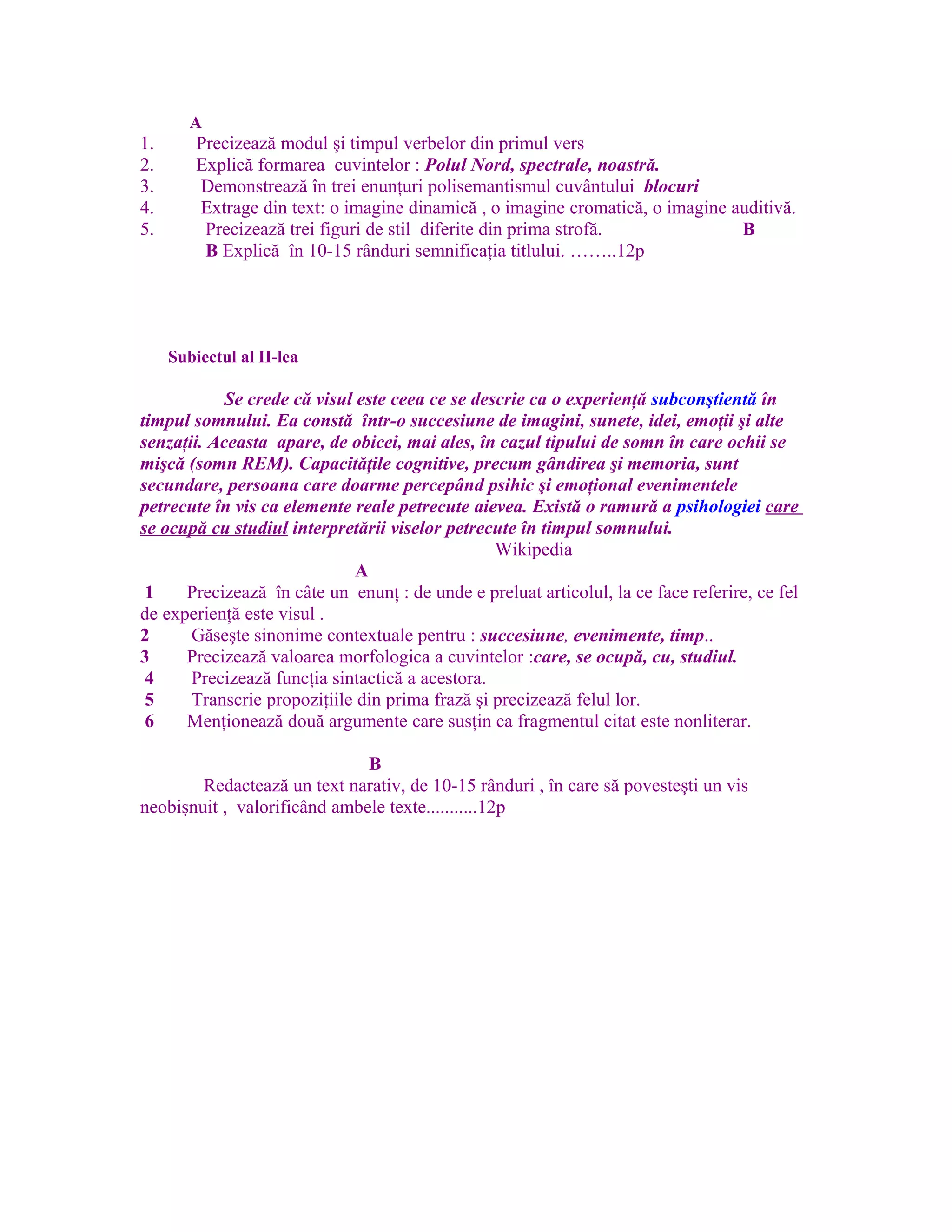 0 3 simulare romana | DOC