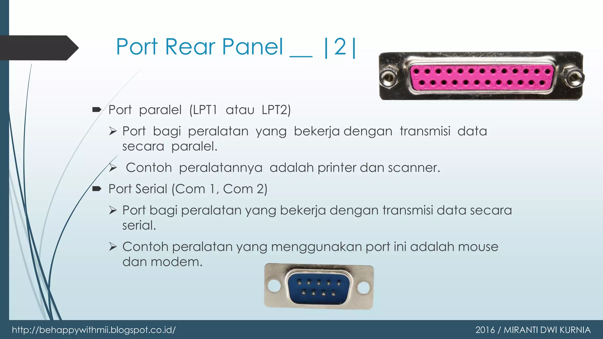 03 sistem bus dan port rear panel | PDF