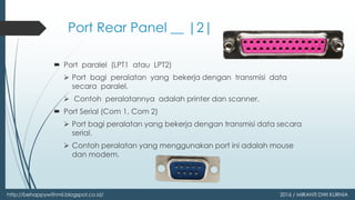 03 sistem bus dan port rear panel | PDF