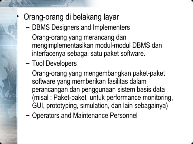 03 Sistem Manajemen Basis Data | PPT