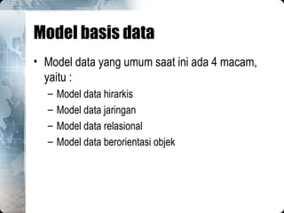 03 Sistem Manajemen Basis Data | PPT