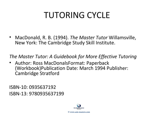 CRITICAL THINKING PROBING QUESTIONS AND TUTORING CYCLE | PPT