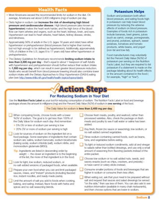 03 sodium fda chart | PDF