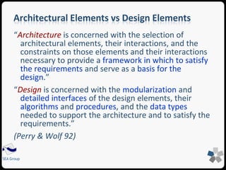Software Architecture | PPTX | Operating Systems | Computer Software ...