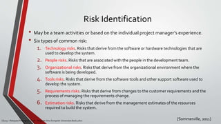Lecture 03 Software Risk Management | PPTX