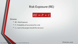 Lecture 03 Software Risk Management | PPTX