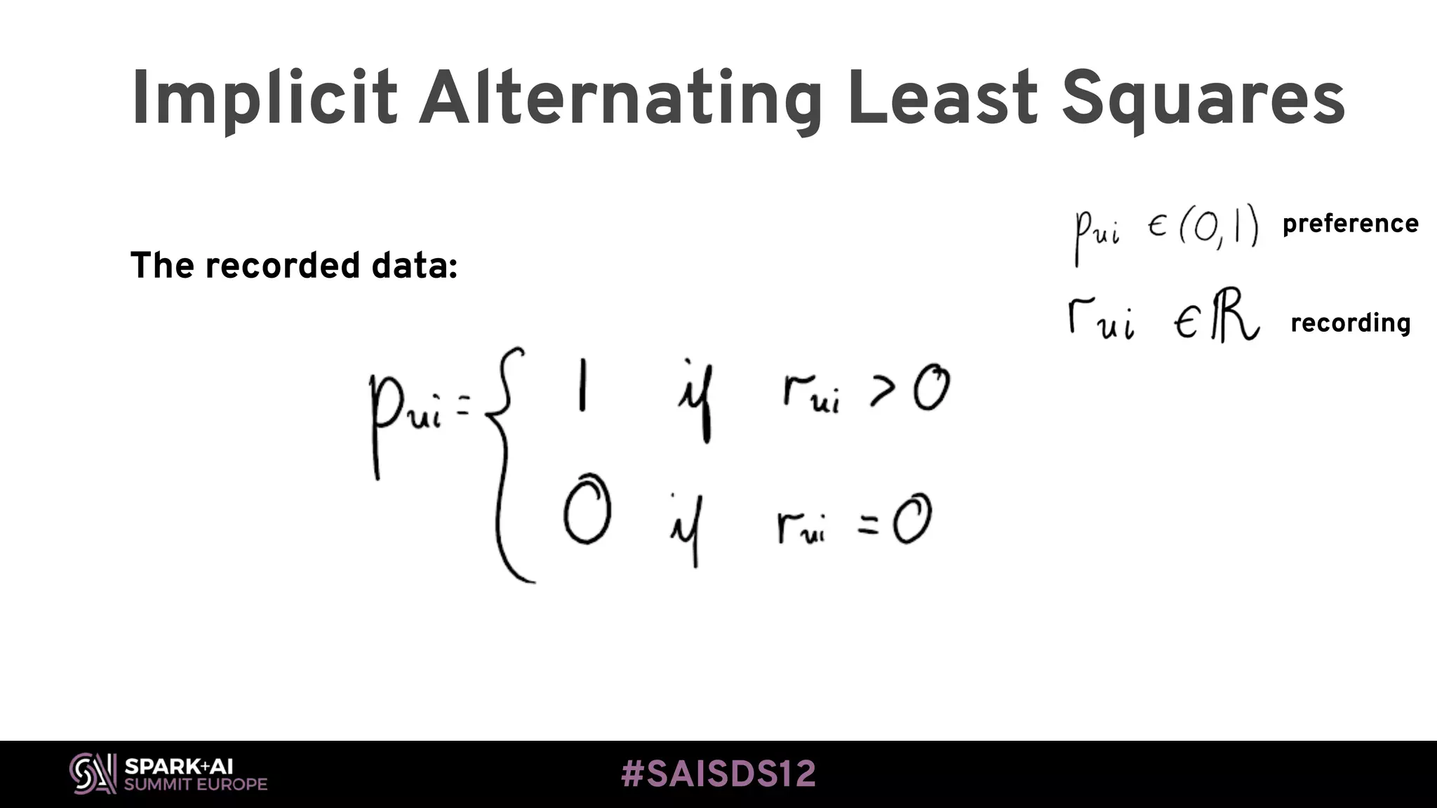 Building an Implicit Recommendation Engine with Spark with Sophie Watson | PDF | Computing ...