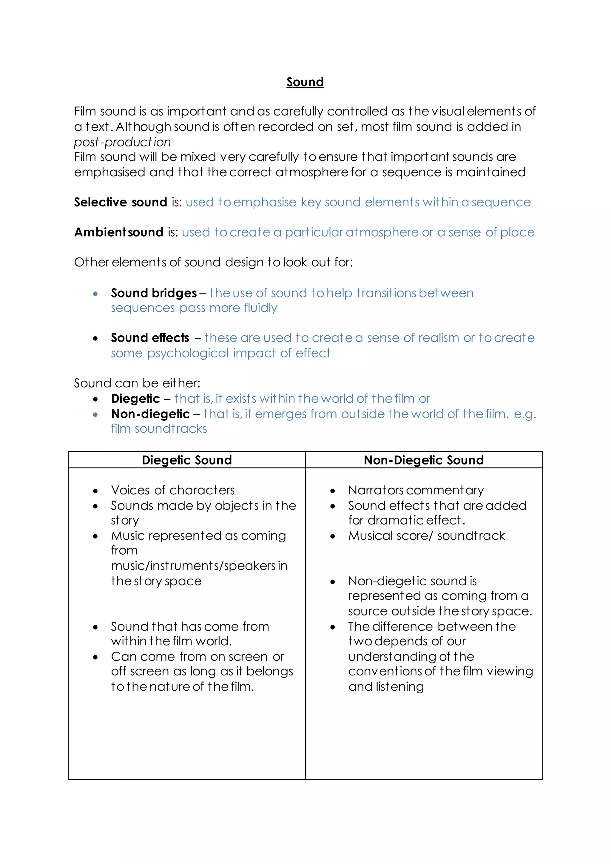 03 sound notes sheet | DOCX