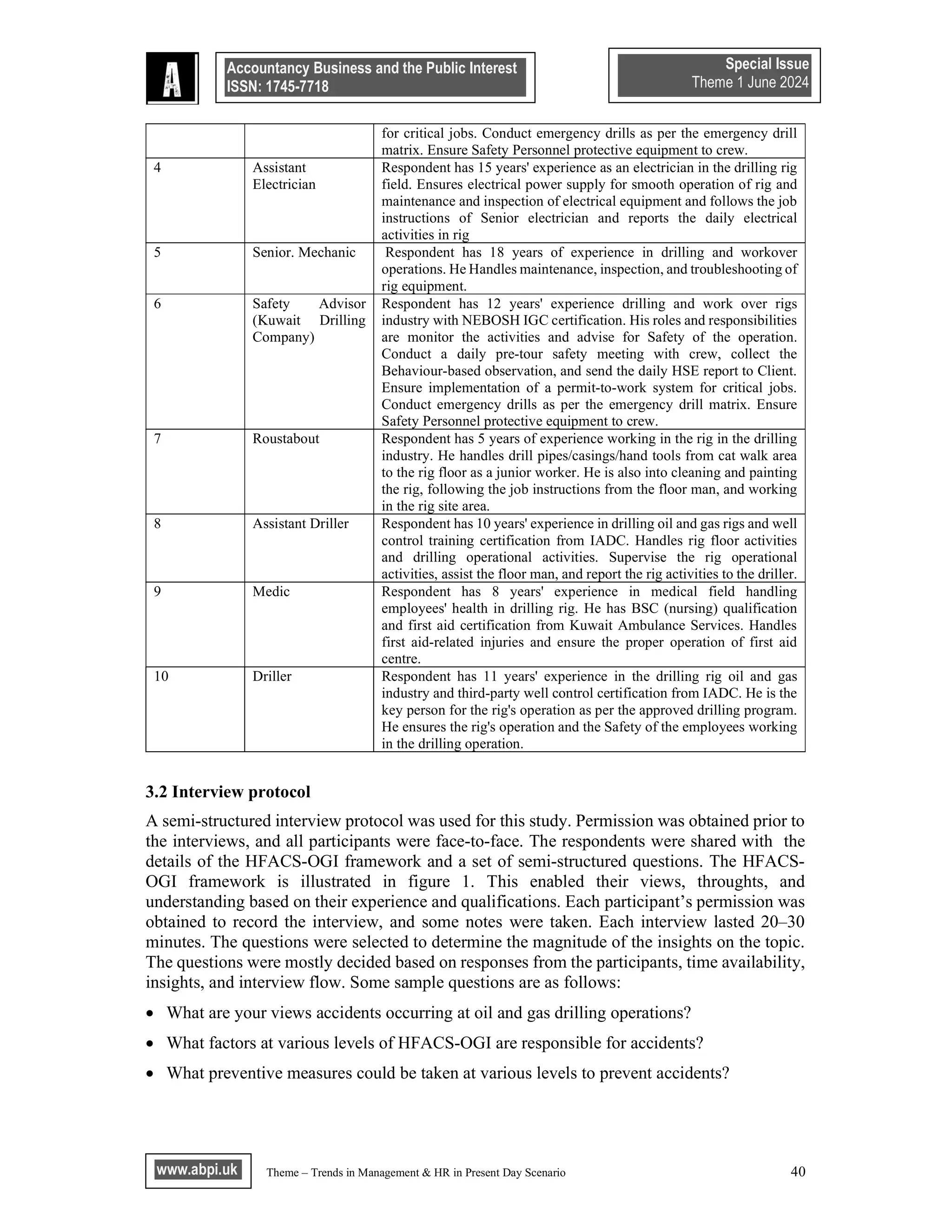 A FRAMEWORK FOR PREVENTING ACCIDENTS DUE TO HUMAN ERROR IN OIL AND GAS ...