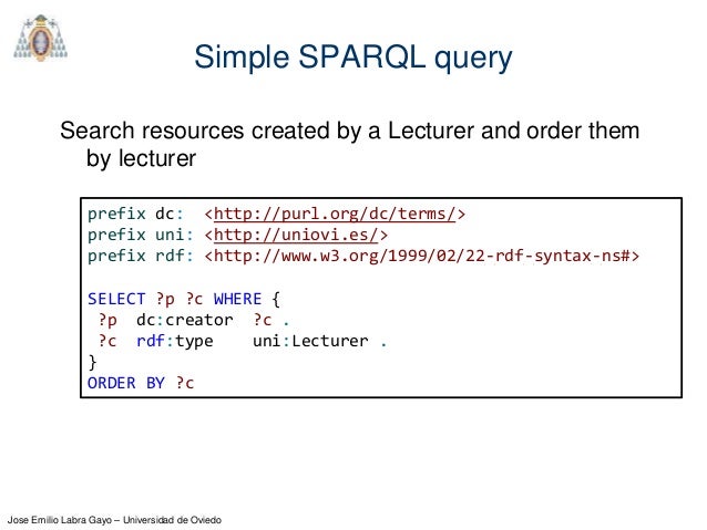 Introduction to SPARQL