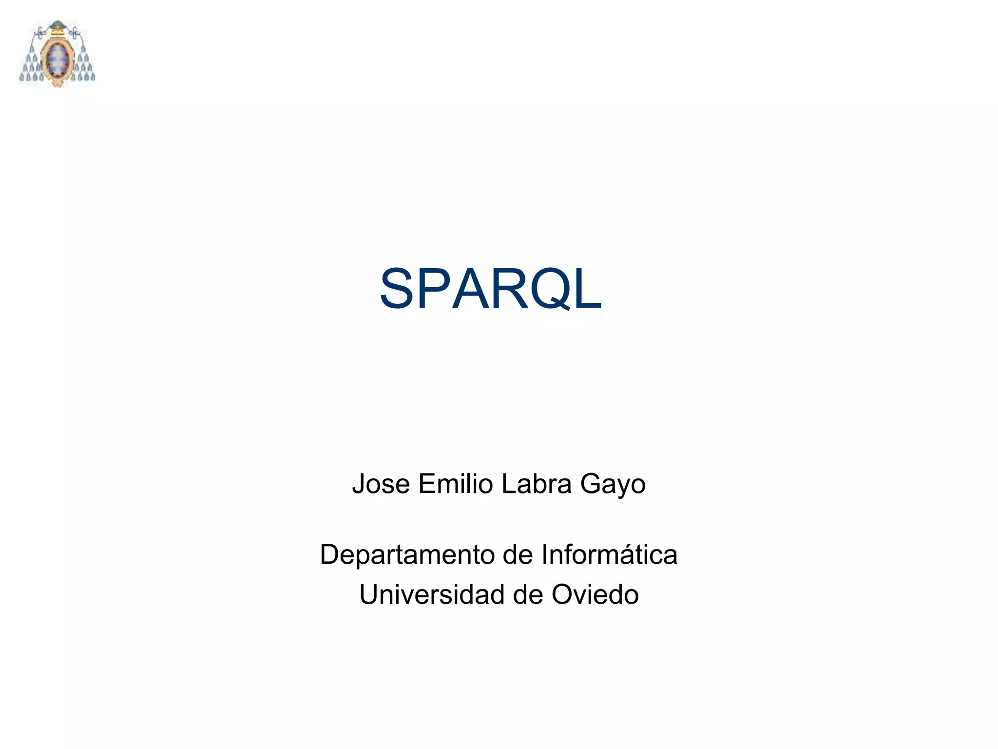 Introduction to SPARQL | PPT