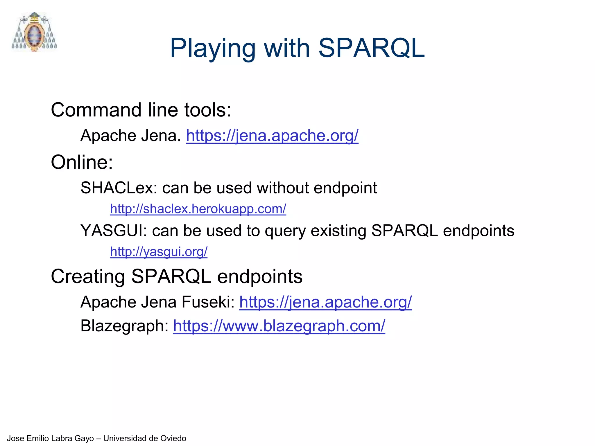 Introduction to SPARQL | PPT
