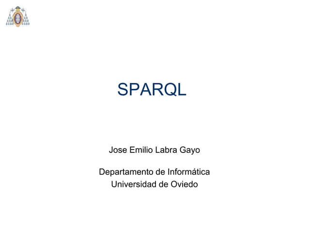 Introduction to SPARQL | PPT