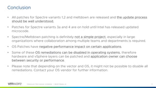 Spectre/Meltdown security vulnerabilities FAQ | PPT