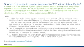 Spectre/Meltdown security vulnerabilities FAQ | PPT