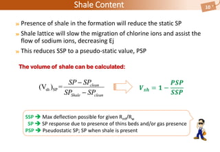 Well Logging: 03 SP log 02 | PDF