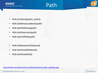 03 standard class library | PPTX