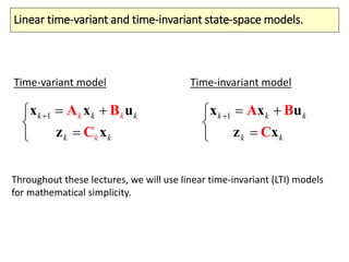 Computational Motor Control: State Space Models for Motor Adaptation (JAIST summer course) | PPT