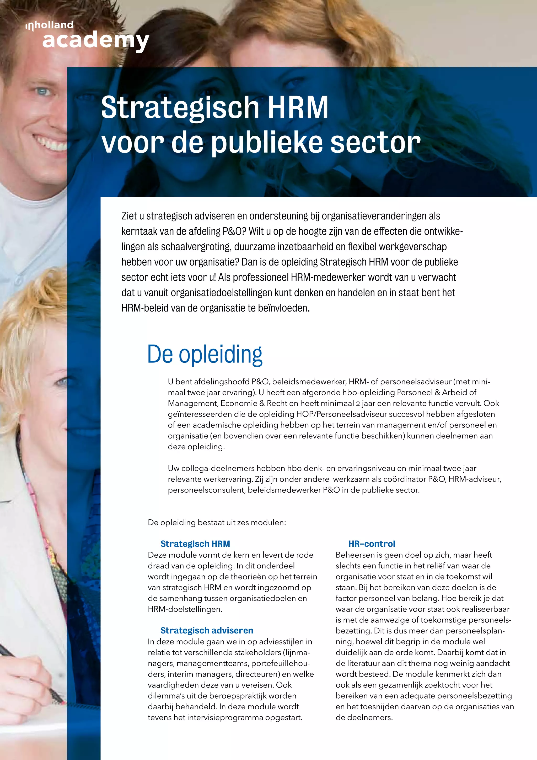 03. Strategisch Hrm Voor De Publieke Sector | PDF