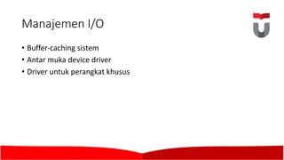03 struktur sistem operasi | PDF