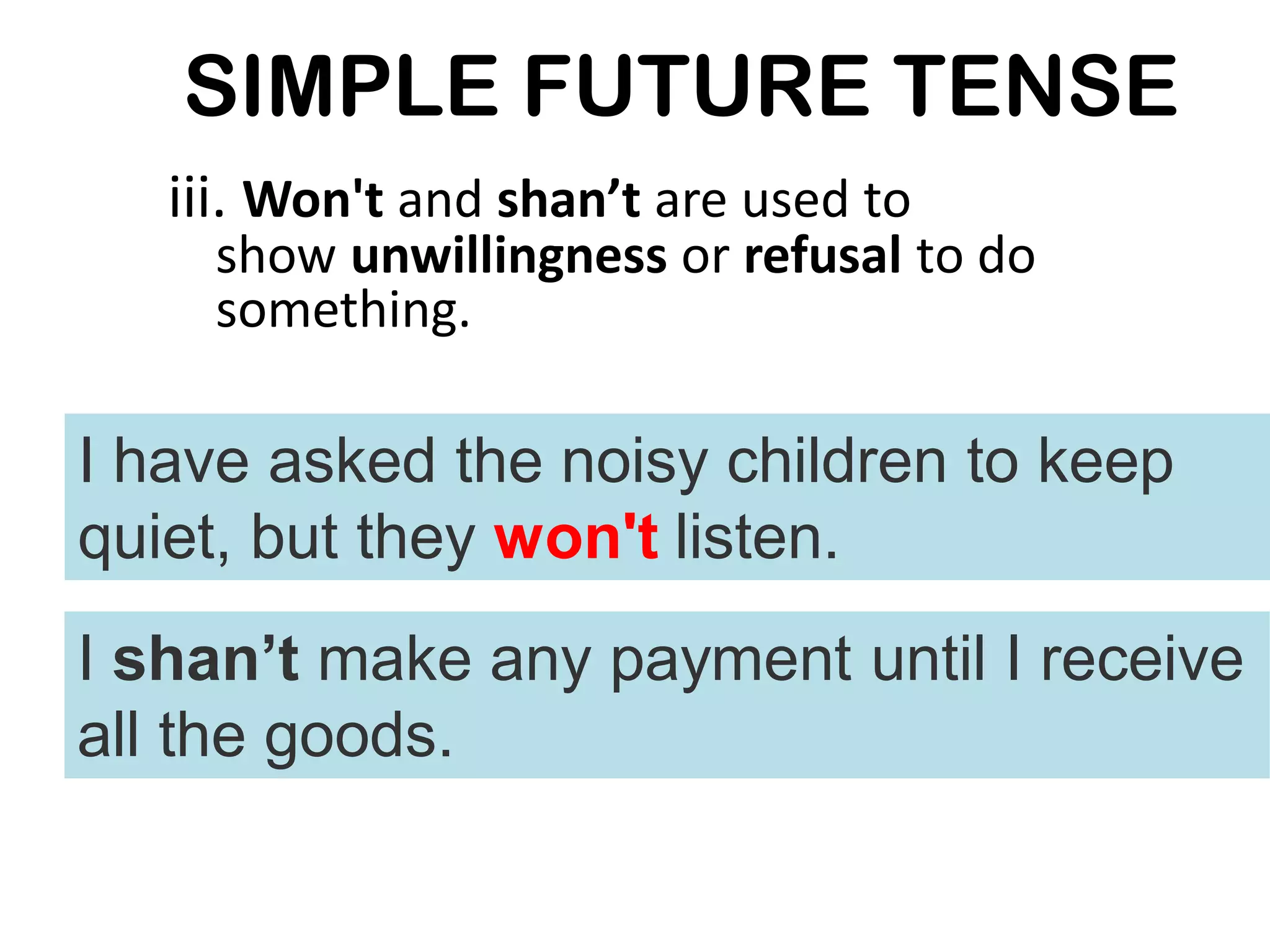 7 writing rules : Part 3 Tenses | PDF