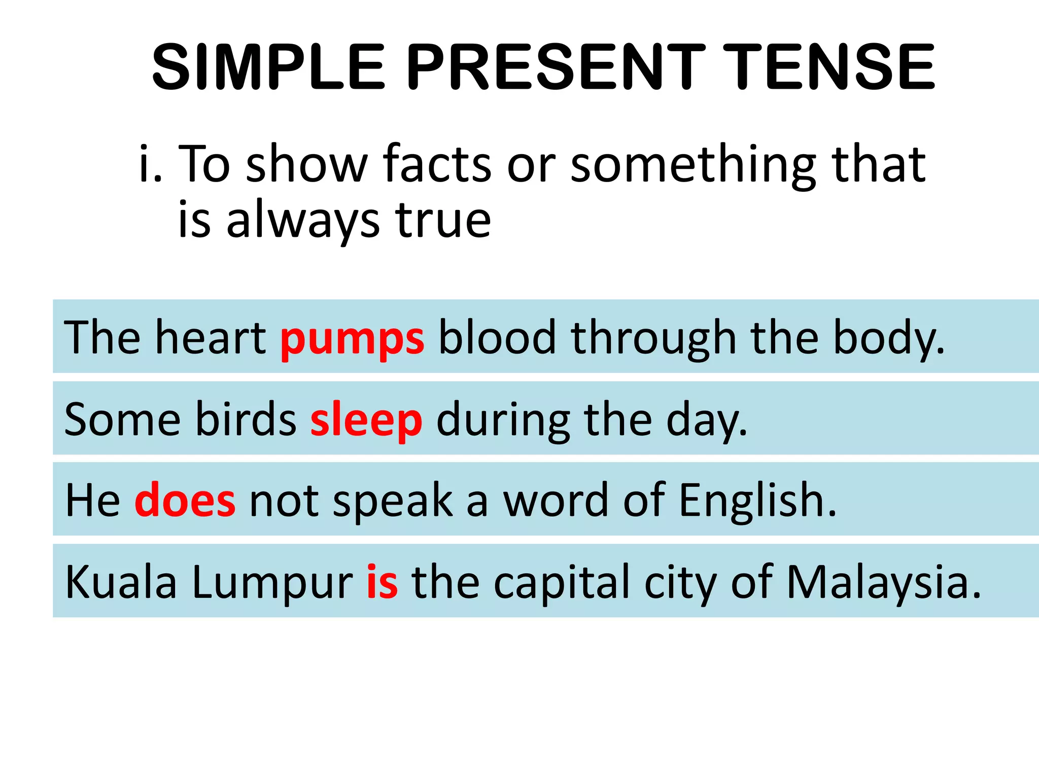 7 writing rules : Part 3 Tenses | PDF