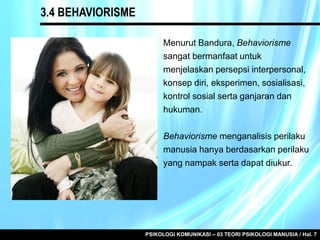 03 teori psikologi manusia | PDF