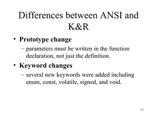 03 the c language | PPT