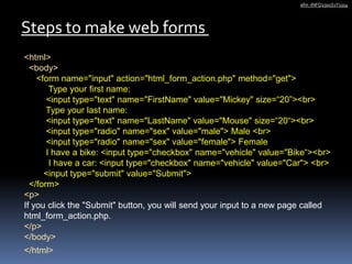 03 the htm_lforms | PPT