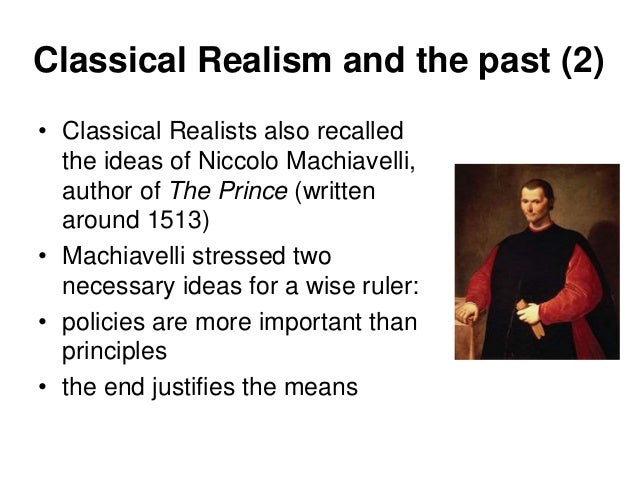 03 the main theories in international relations