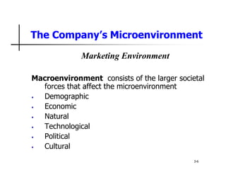 the marketing environment | PPT | Green Solutions | Business