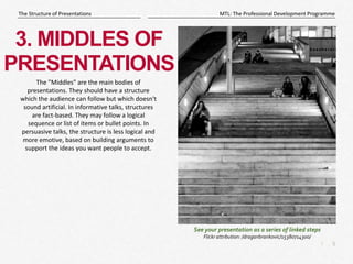 The Structure of Presentations | PPTX