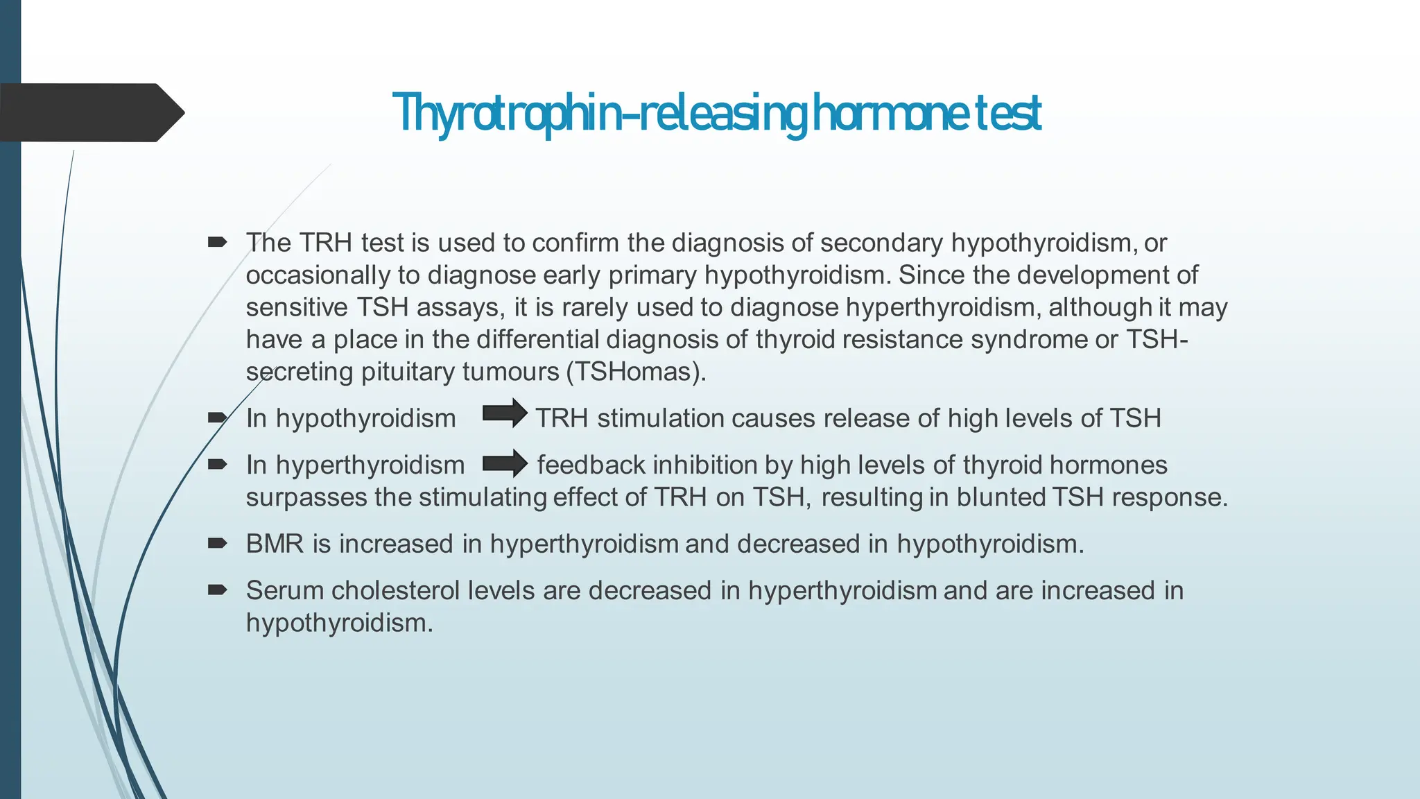 Thyroid Function Tests and clinical interpretation | PDF