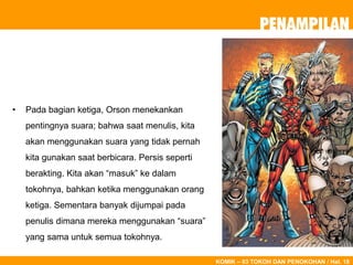 03 tokoh dan penokohan | PDF