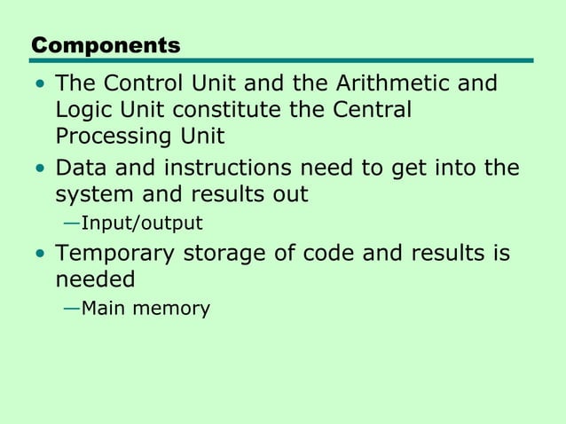 top level view of computer function and interconnection | PPT | Computer Peripherals | Computing