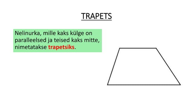 Trapets | PPT