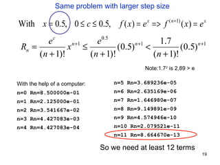 03 truncation errors | PPT